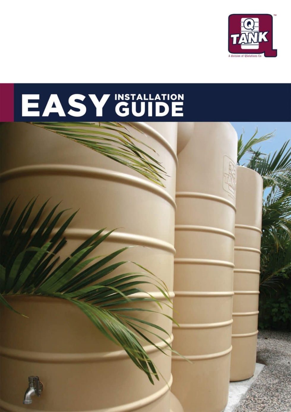 Water Tank Technical Information - Install Guide - QTank