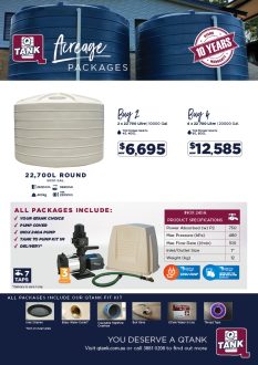 Tank and Pump Packages - Buy Direct from the Manufacture