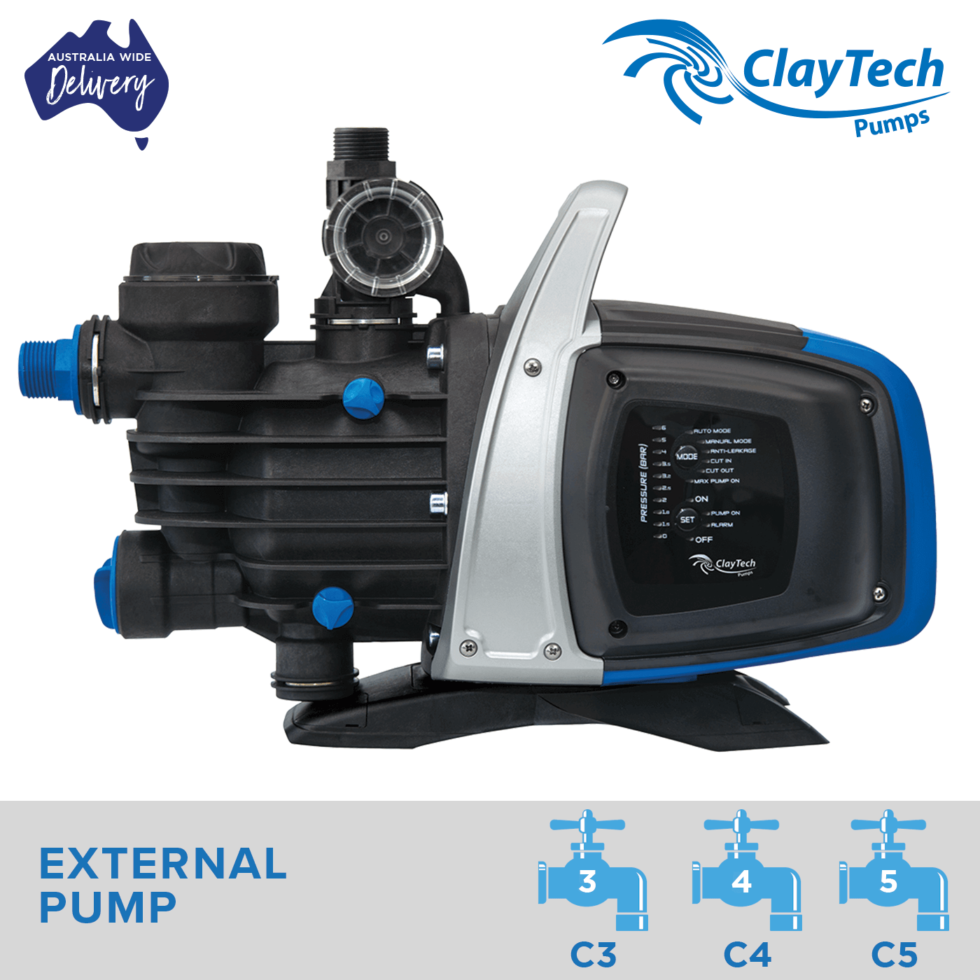 Claytech External Pump Inox Series - QTank