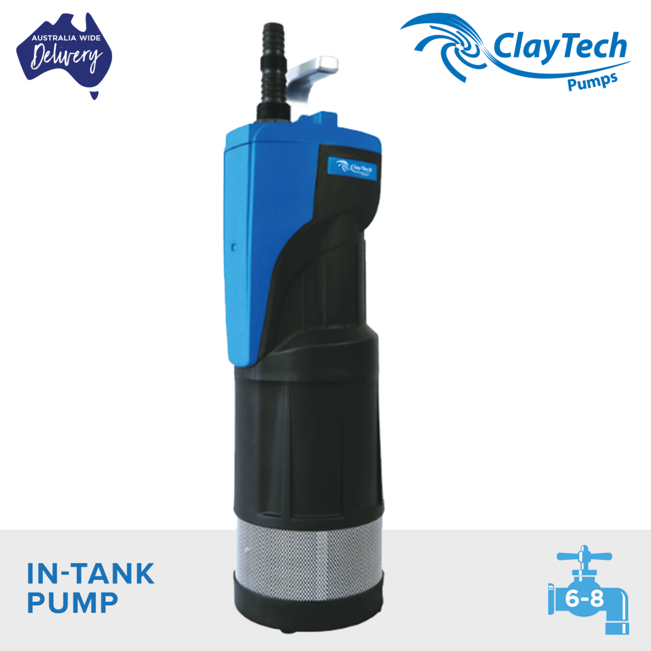Claytech External Pump Inox Series - QTank
