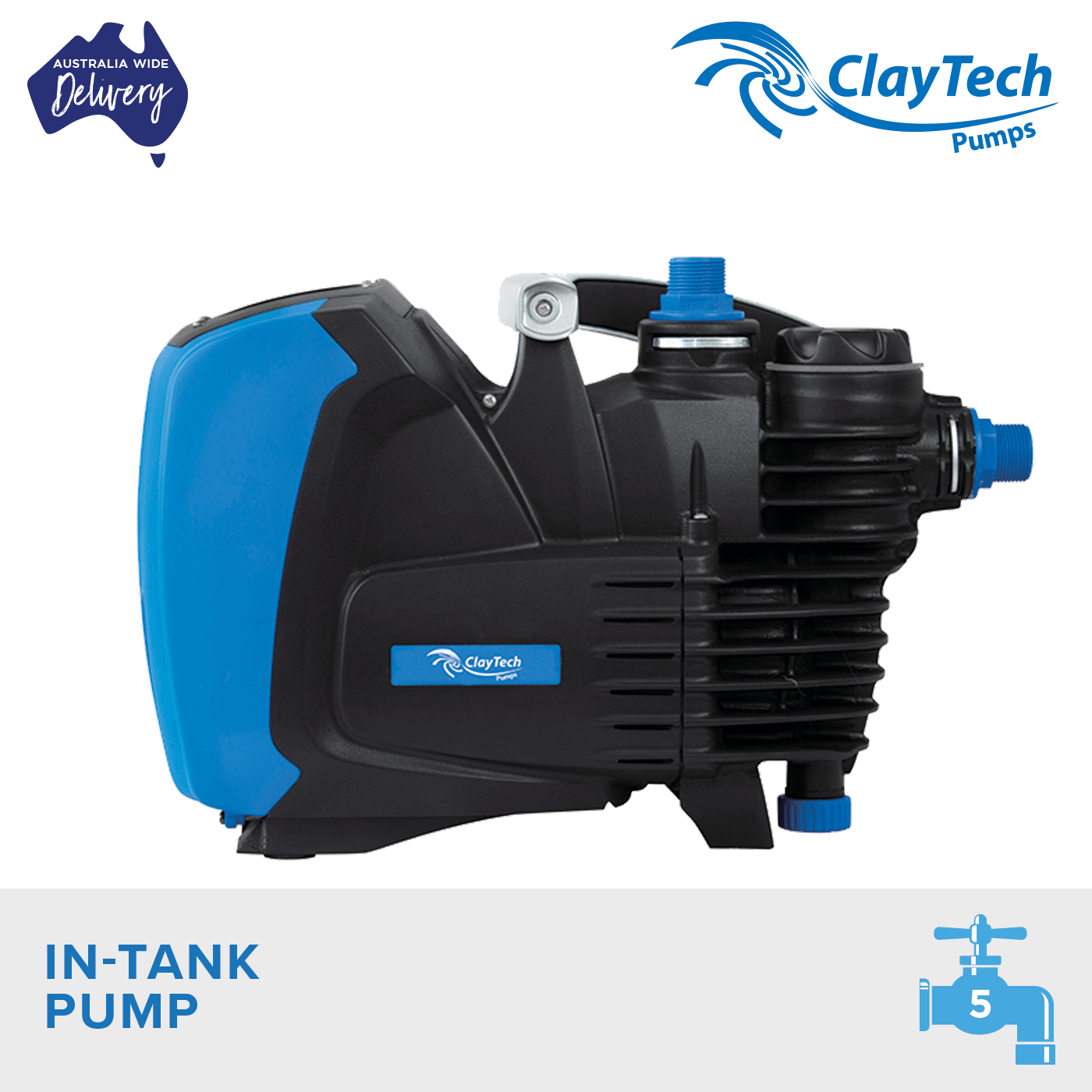 Claytech External Pump Inox Series - QTank