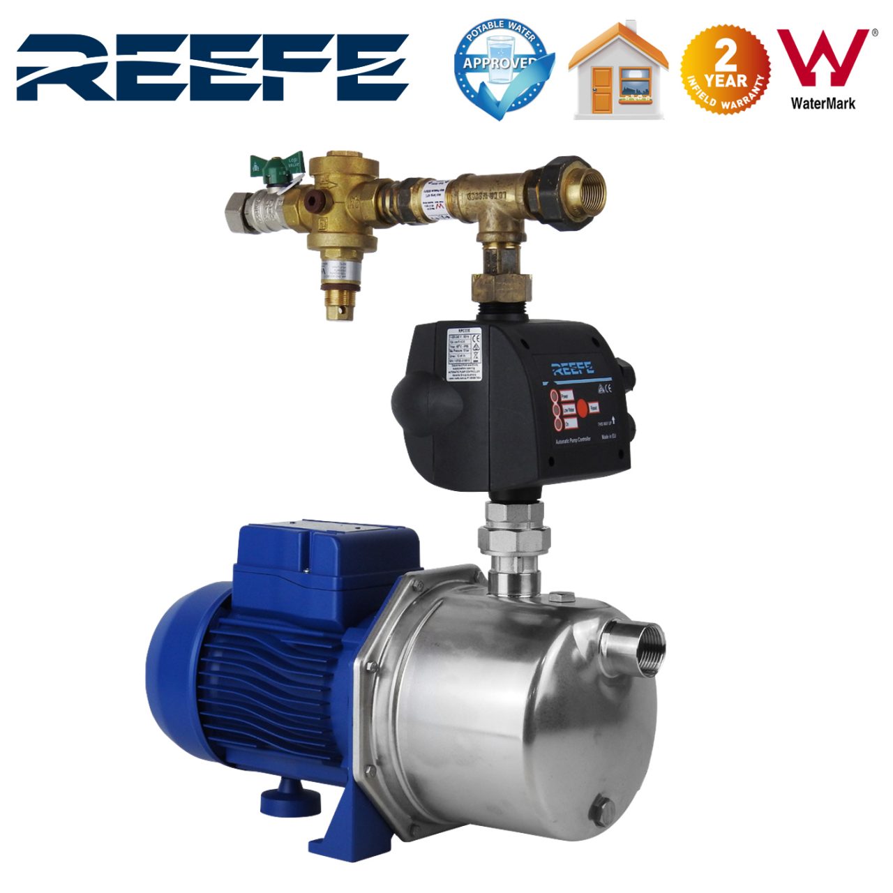 Reefe PRJ65E - External Rain to Mains Pump - QTank
