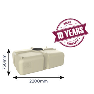 Under Deck 2,000L Water Tank – QTank