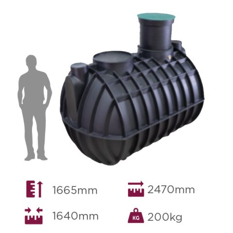 Under Deck, Underground and Septic Tanks - Plastic Septic Tanks