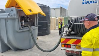 5,000L Bunded Poly Diesel Tank – QTank